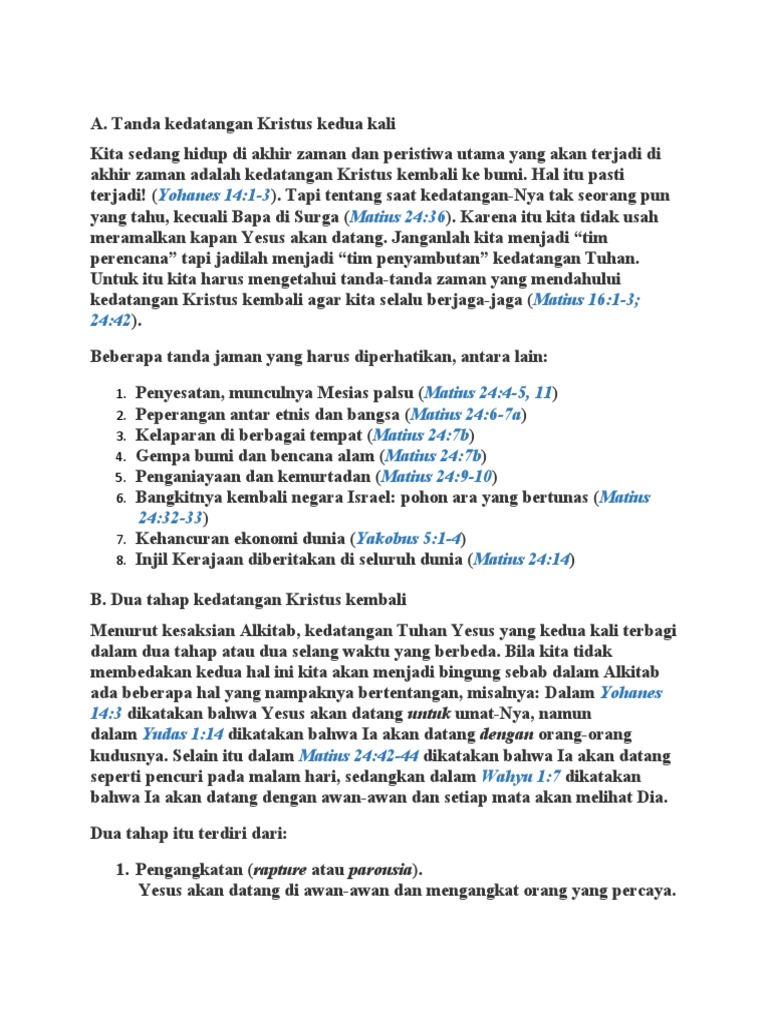 Penjelasan Peta Akhir Zaman | PDF