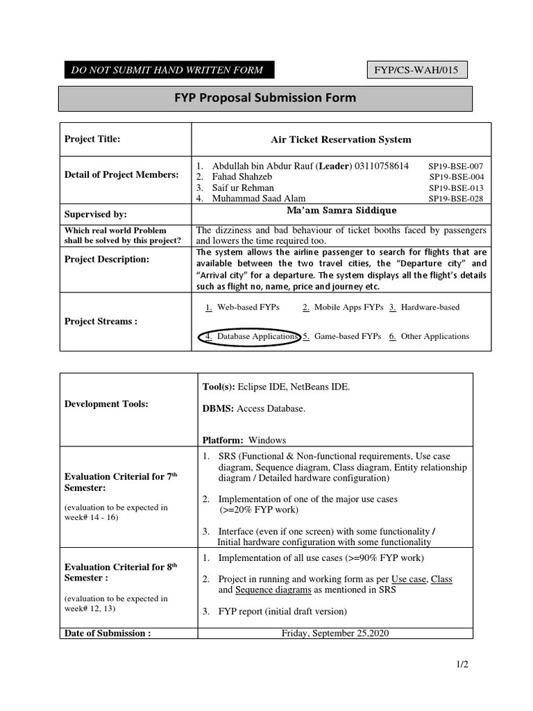 Event Management System FYP-proposal | PDF | Integrated Development Environment | Databases