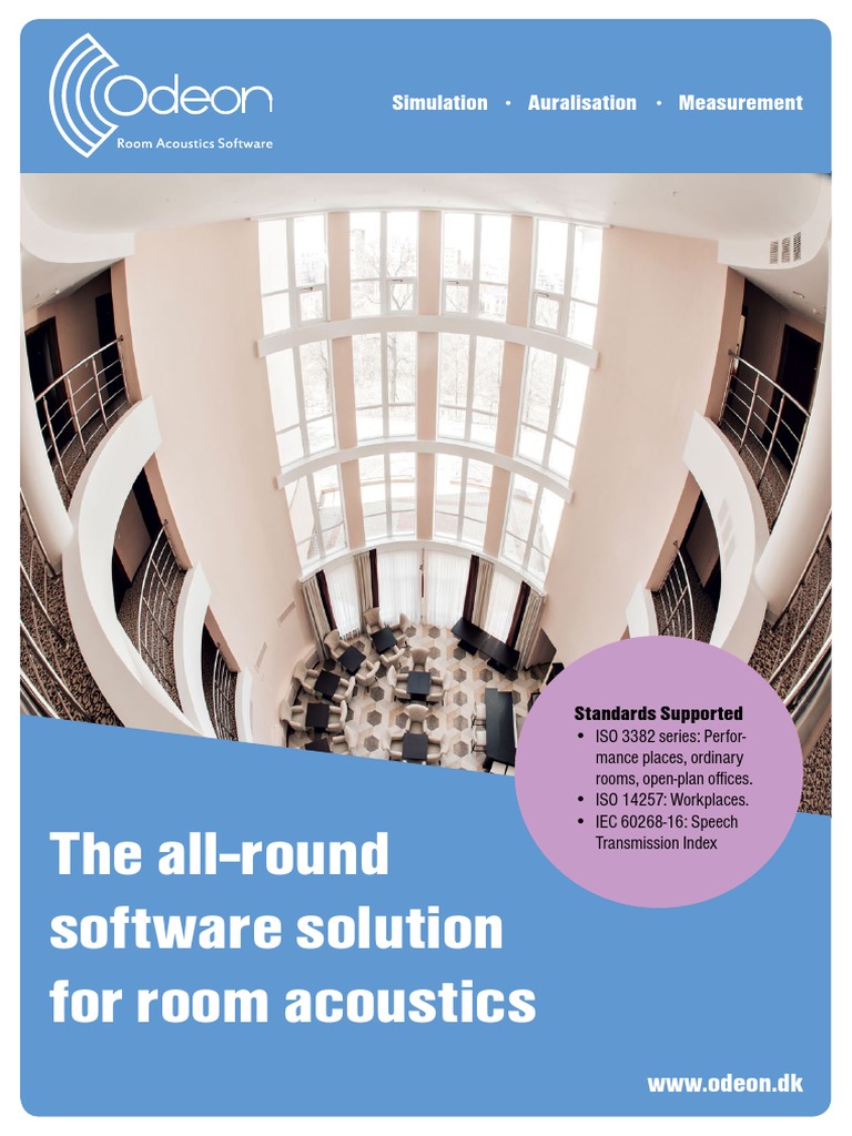 The All-Round Software Solution For Room Acoustics: Simulation ...