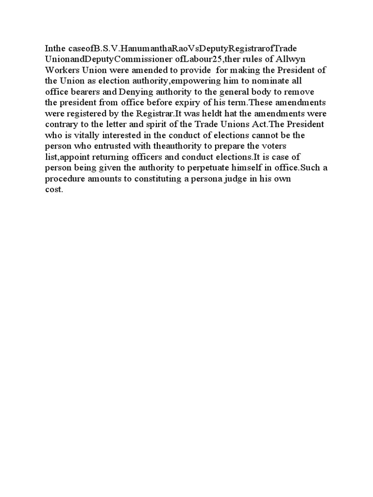 B S V Hanumantha Case | PDF | Finance & Money Management | Law