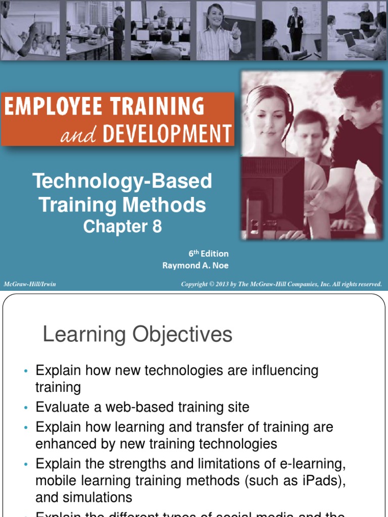 Technology-Based Training Methods: 6 Edition Raymond A. Noe | PDF | Educational Technology ...