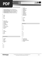 Gateway To The World B2+ Student's Book Answer Key | PDF | Grammar | Language Mechanics