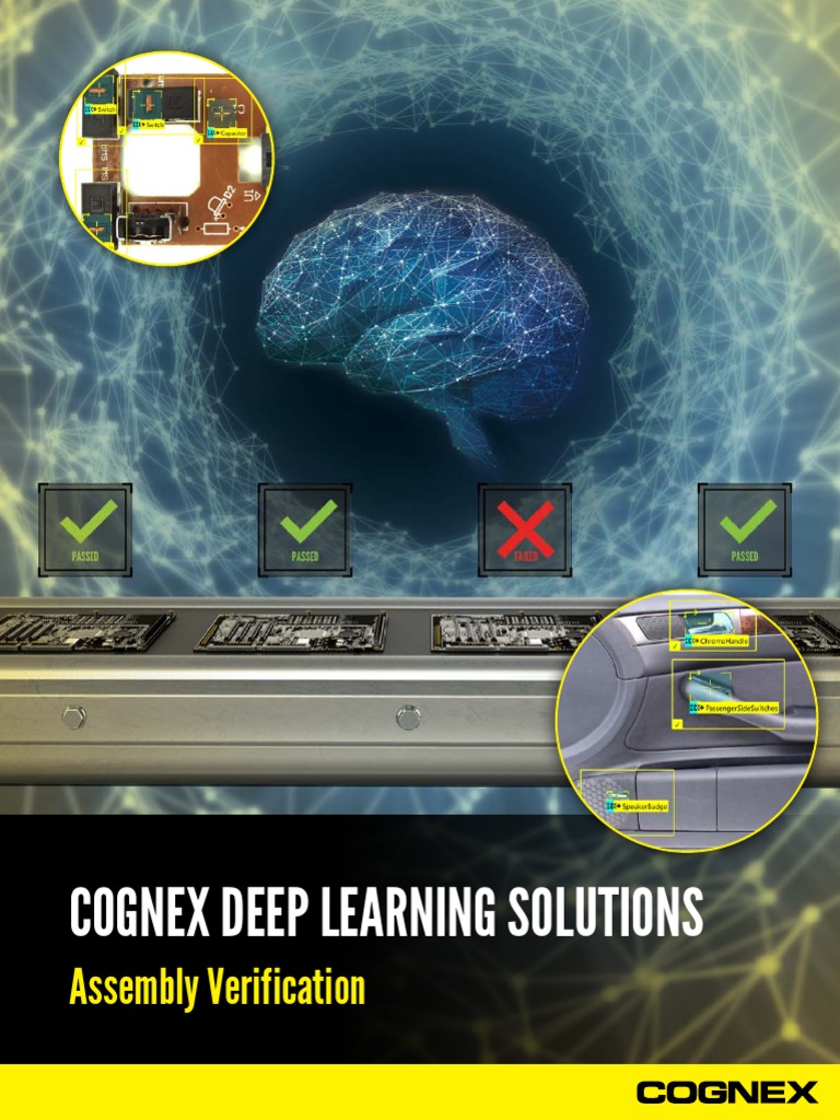 Cognex Deep Learning Solutions: Assembly Verification | PDF | Deep ...