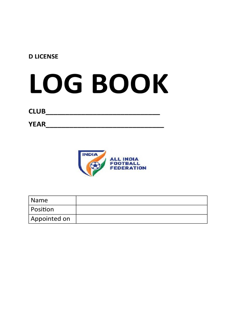 D License Log Book | PDF | Computers