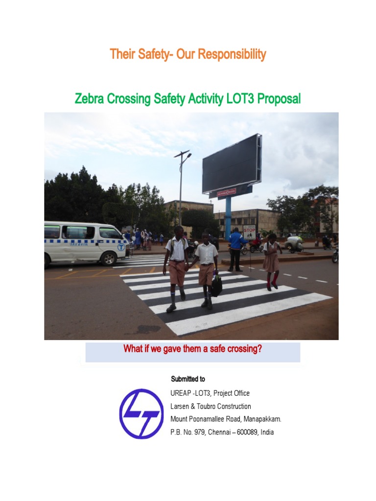 Zebra Crossing Safety Initiative Proposal | PDF | Safety | Traffic