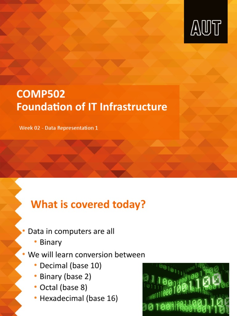 02-Data Representation in The Computer Systems | Download Free PDF ...