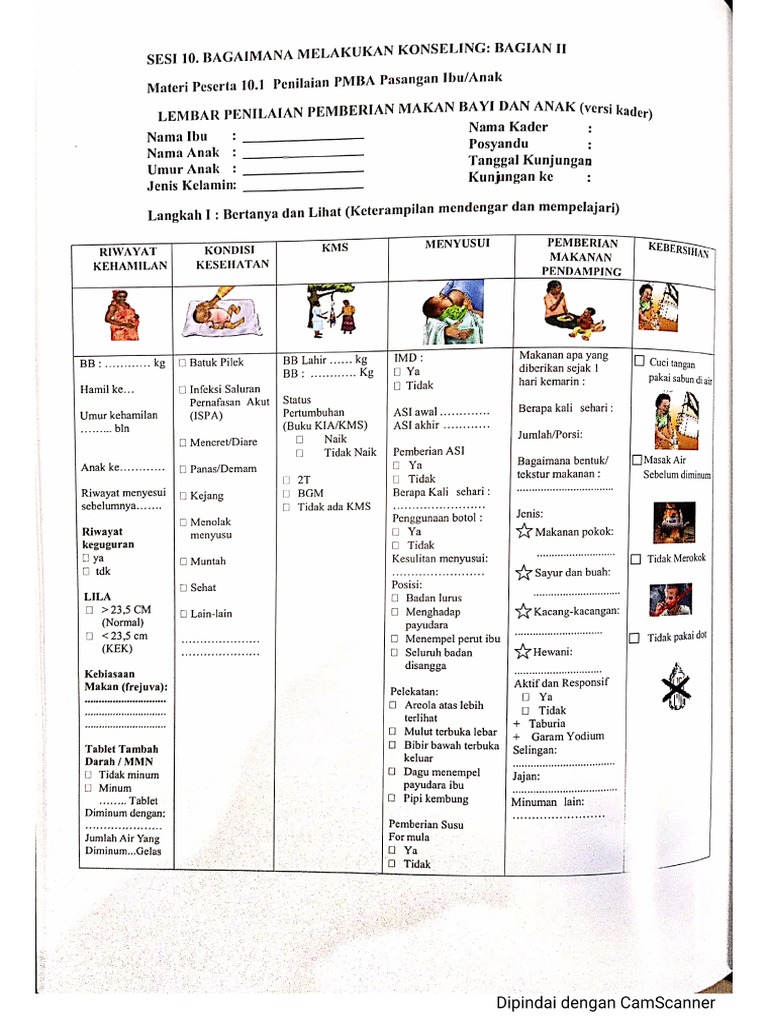 Form Konseling | PDF