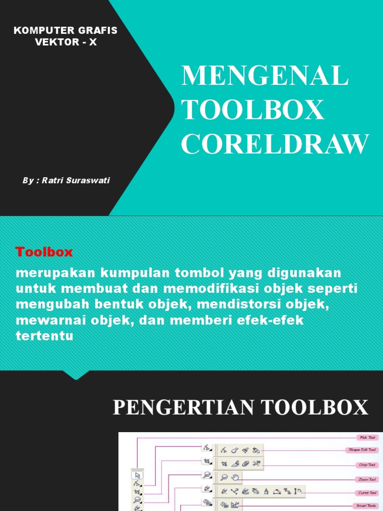 Mengenal Toolbox Coreldraw | PDF