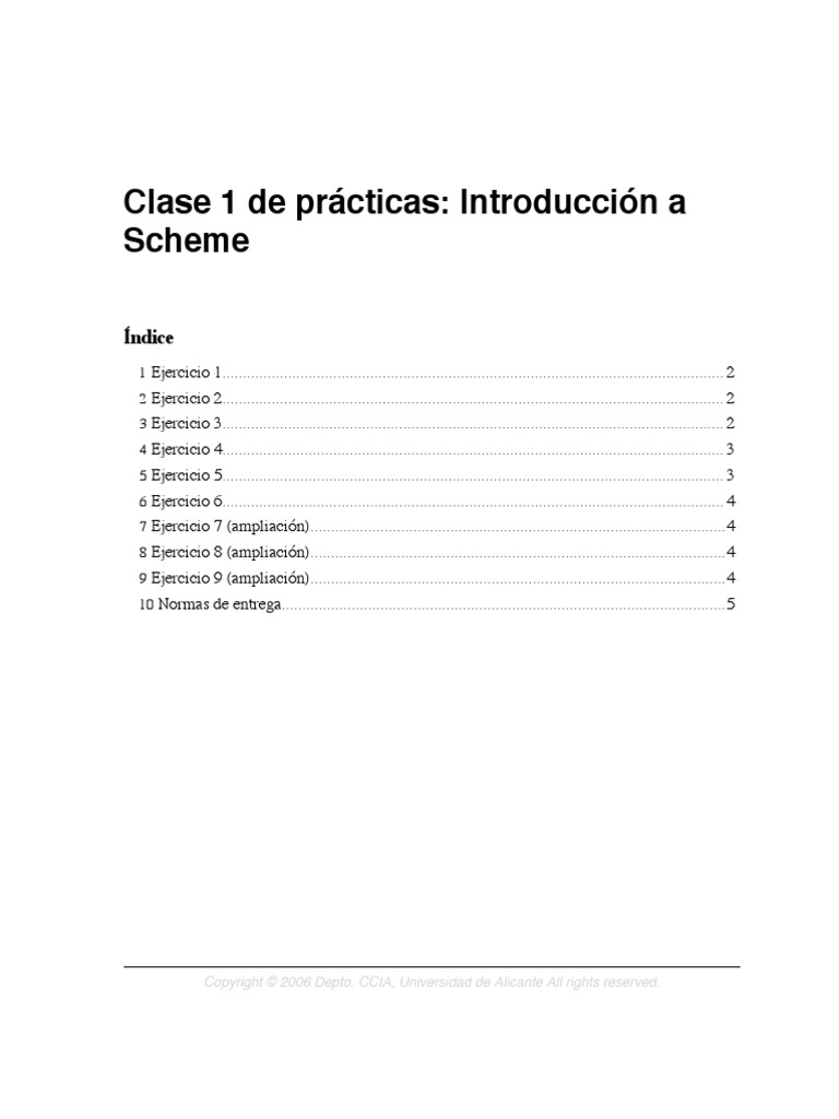 DR Racket Practicas PDF | PDF | Esquema (lenguaje de programación) | Lenguaje de programación
