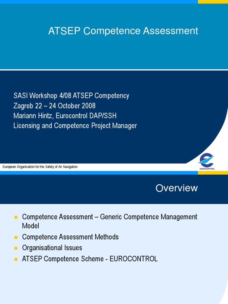 ATSEP Competence Assessment | PDF | Competence (Human Resources ...