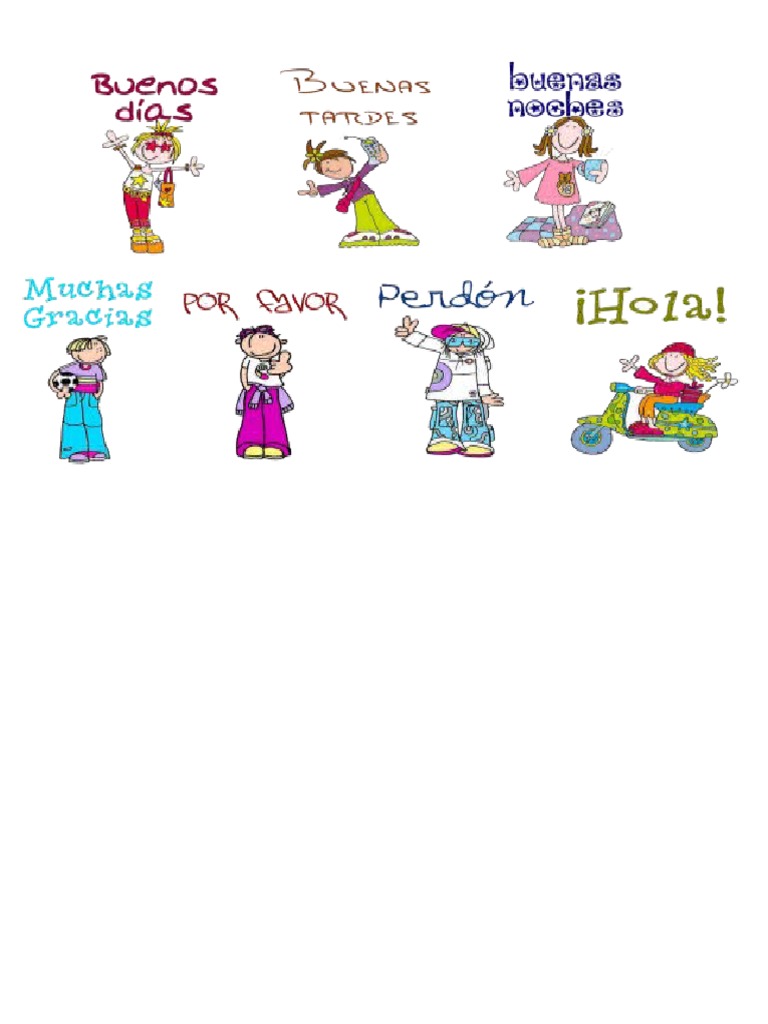Buenos Dias, Buenas Noches, Buenas Tardes | PDF