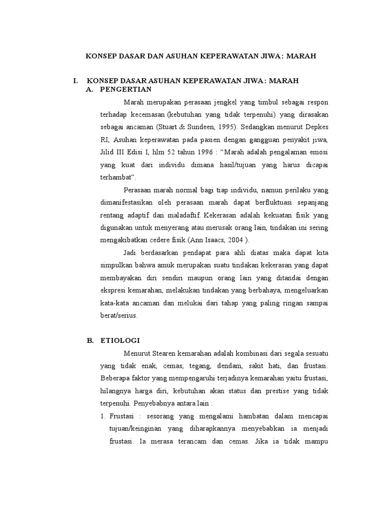 LP Jiwa Marah | PDF | Pengembangan Diri | Sains & Matematika