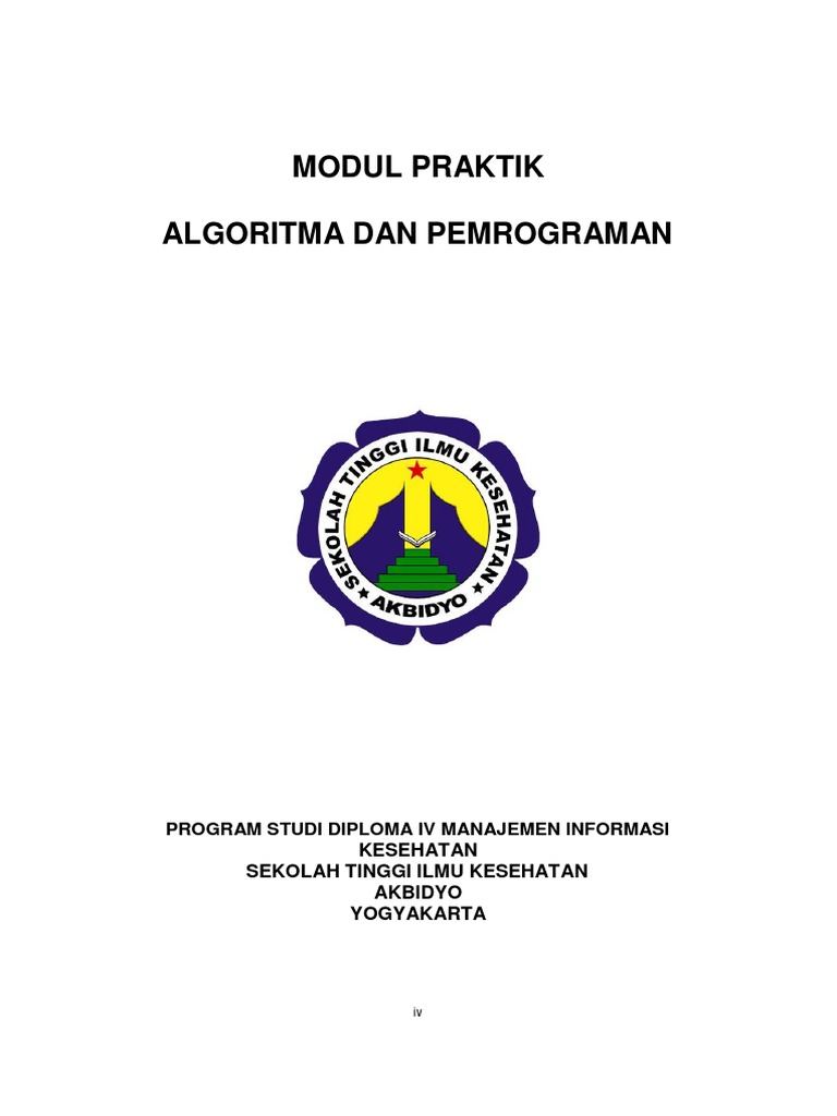 Modul Algoritma Dan Pemrograman - Final | PDF Modul Algoritma Dan Pemrograman - Final | PDF