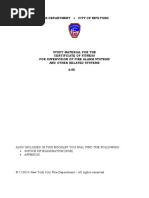 FDNY F02 Practice Test - PDF | PDF | Fire Safety | Fires