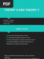 McGregor's Theory X and Theory Y | PDF | Theory | Motivation