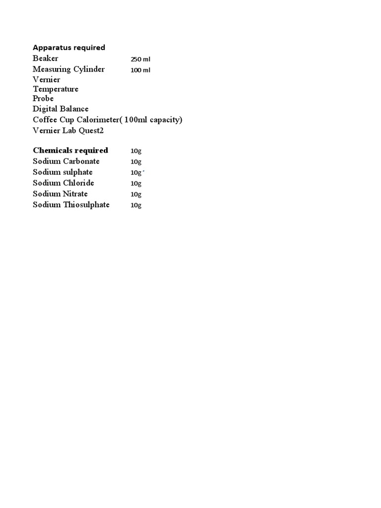 IA Equipment Requirement | PDF