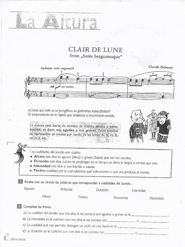 1º+eso+pendiente - +cuaderno+actividades+¡eso+es+música! | PDF