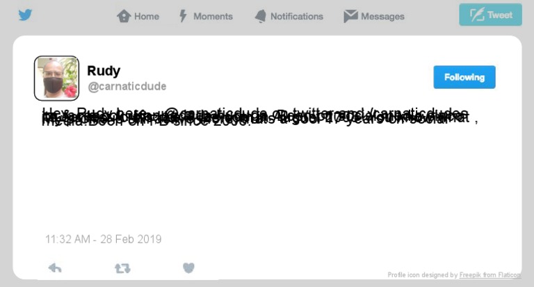 Fake Tweet Template PDF | PDF