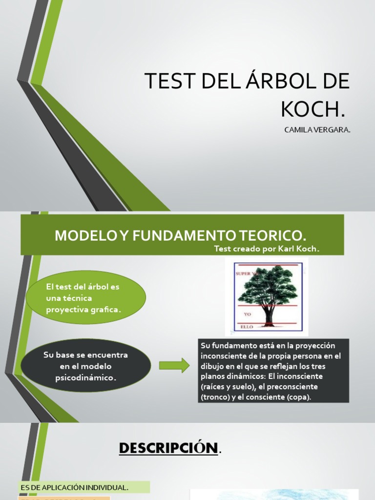 TEST DEL ÁRBOL DE KOCH | PDF | Arboles | Mente inconsciente