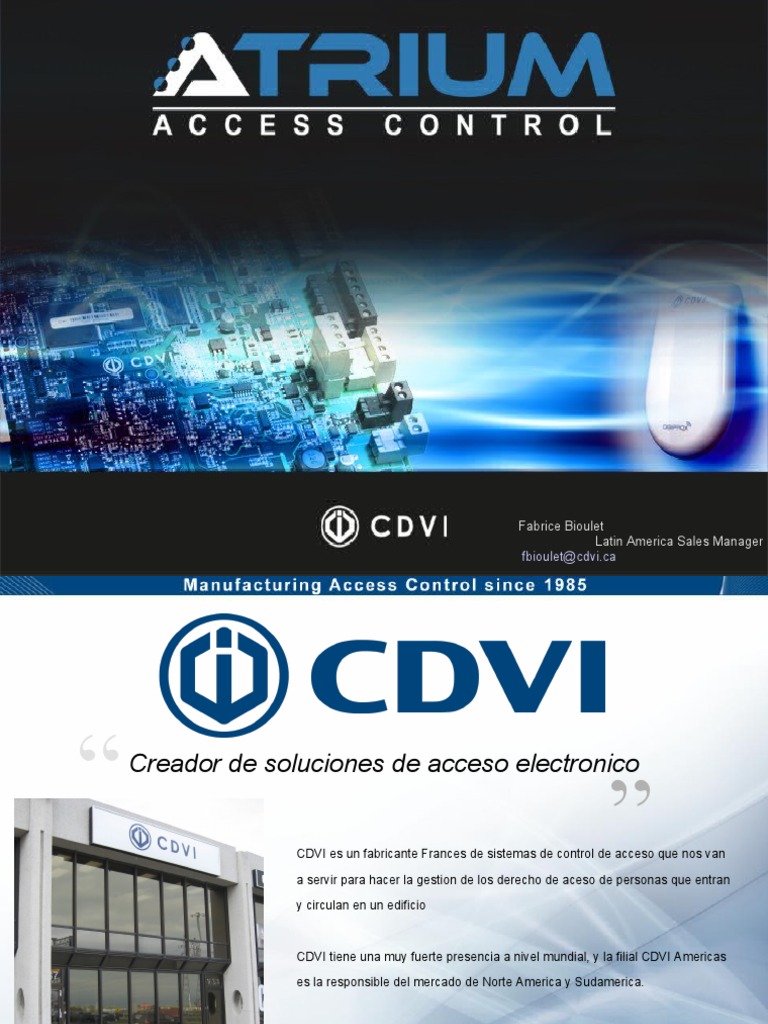 ATRIUM Latin America | PDF | Informática | Informática y tecnología de ...