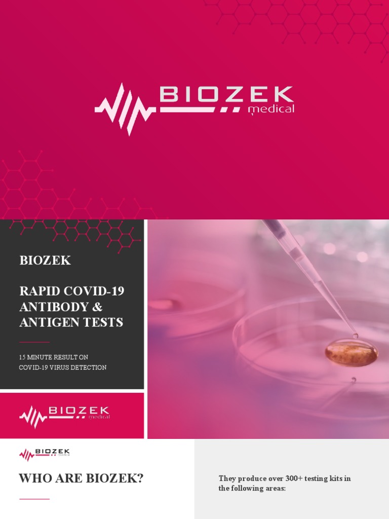 Biozek Medical Reduced2 | PDF | Antibody | Sensitivity And Specificity