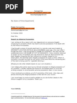 Police Complaint Letter [Get 39+] Sample Complaint Letter To Hr About