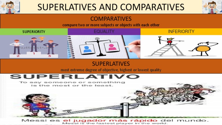 Comparatives: Compare Two or More Subjects or Objects With Each Other ...