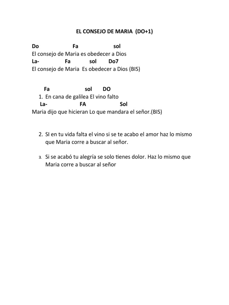 El Consejo de Maria | PDF