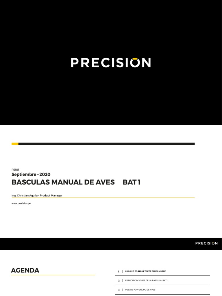 Manual de Báscula VEIT BAT 1 | PDF | Balanza | Aves