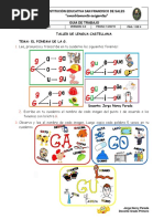 Cuadernillo G Gu Gü | PDF