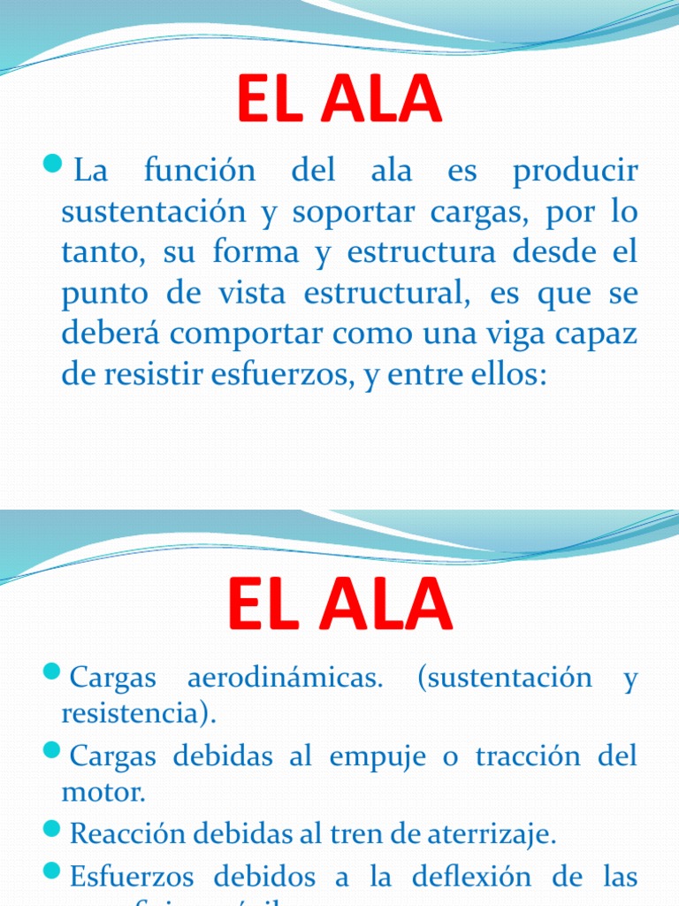 4 Estructuras Alas | PDF | Spar (Aeronáutica) | Avión