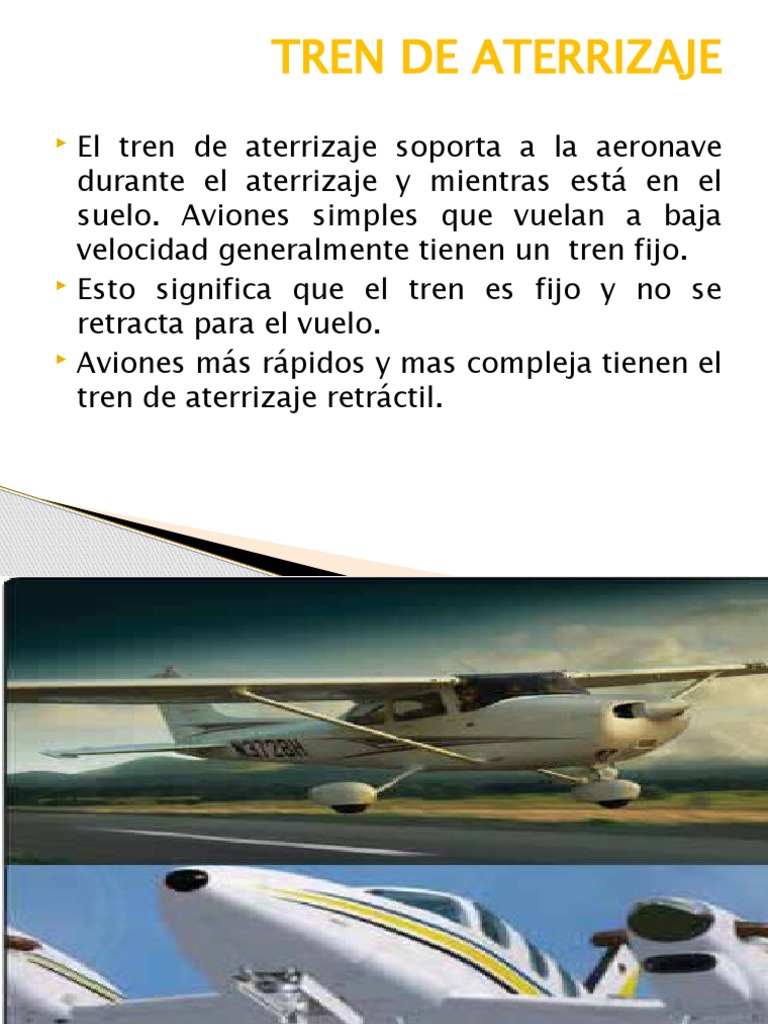 7 Tren de Aterrizaje | PDF | Tren de aterrizaje | Aeronave