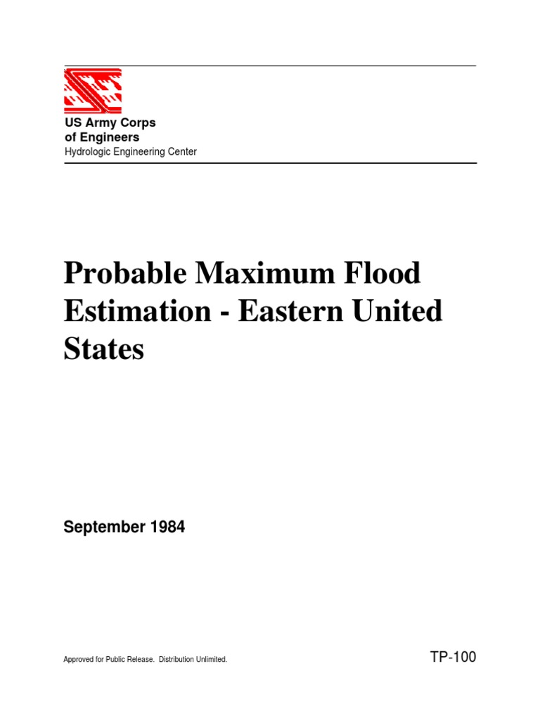 PMF - Us ARMY CORPS | PDF | Flood | Hydrology