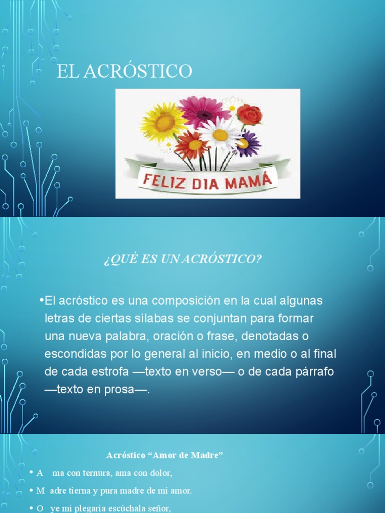 El Acróstico | PDF