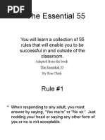 Grade Three Class Rules | PDF