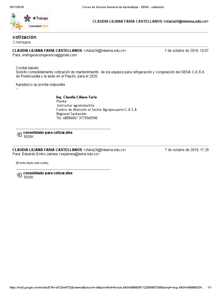 Solicitud de Cotizacion | PDF