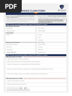 QIC - NAS Claim Form | PDF | Patient | Health Care