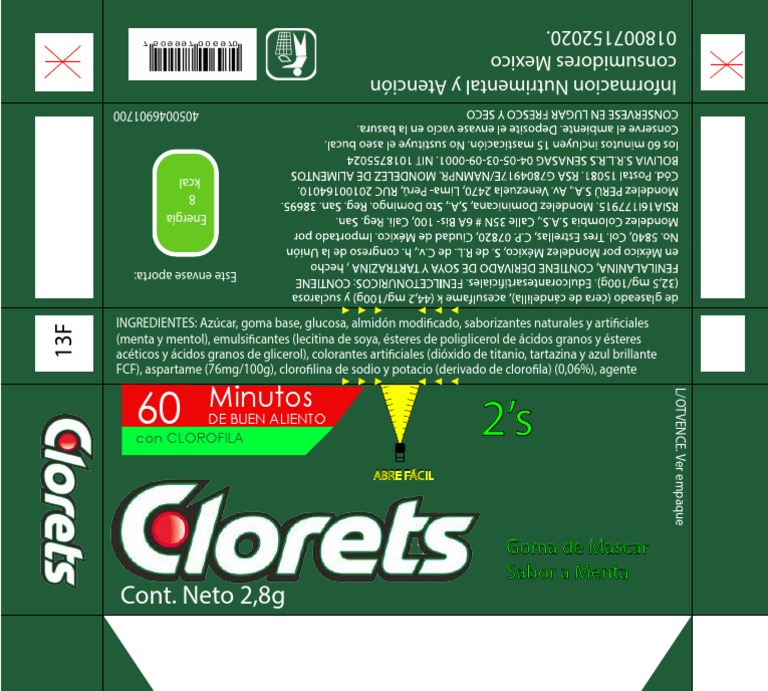 Cajita de Clorets PDF | PDF