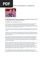 Minimum Setbacks For Residential & Commercial Buildings | PDF | Home ...