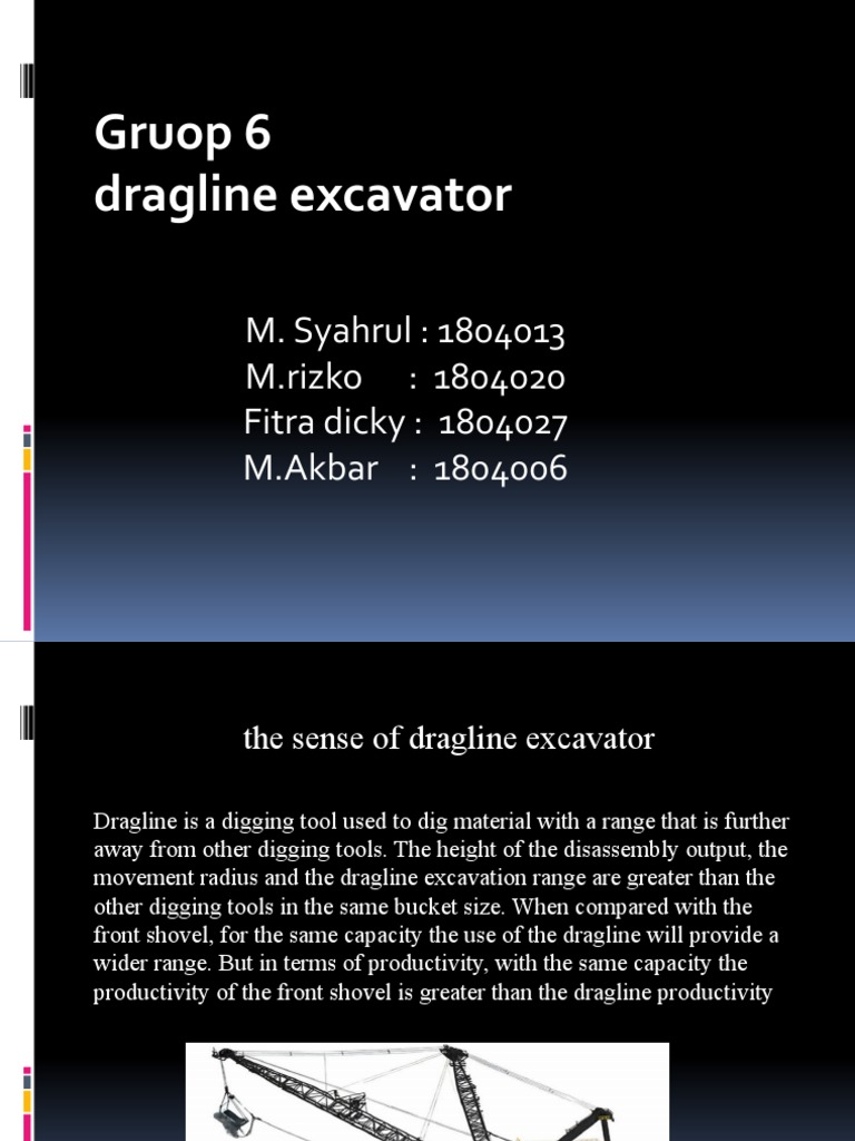 An In-Depth Look at Dragline Excavators: Their Functions, Sizes, and ...