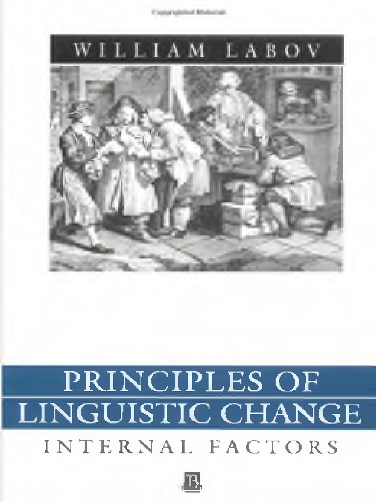 (Language in Society 20) William Labov - Principles of Linguistic ...