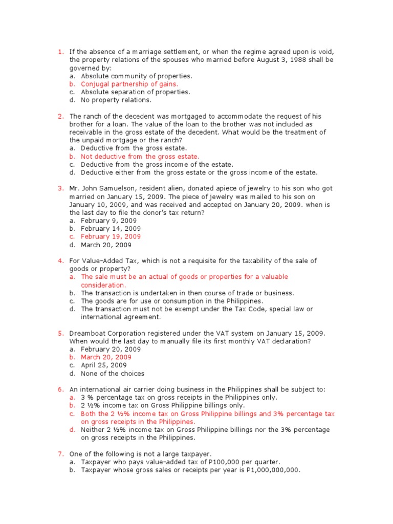 BLT 101 | PDF | Value Added Tax | Taxes