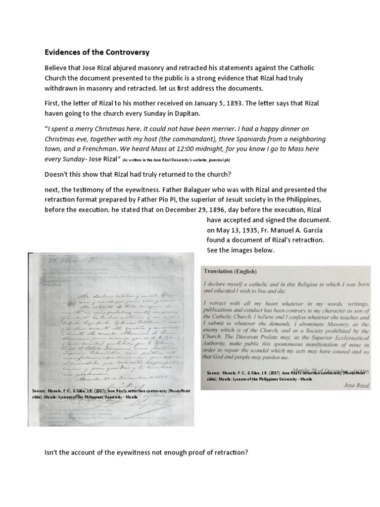 Evidences of The Controversy | PDF | Christian Denominational Families ...
