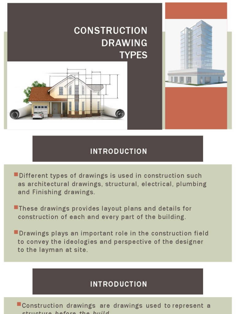 A Guide to the Different Types of Construction Drawings and Their ...