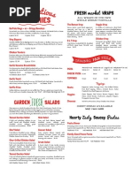 Jersey Mikes Takeout Menu | PDF | Bacon | Foods