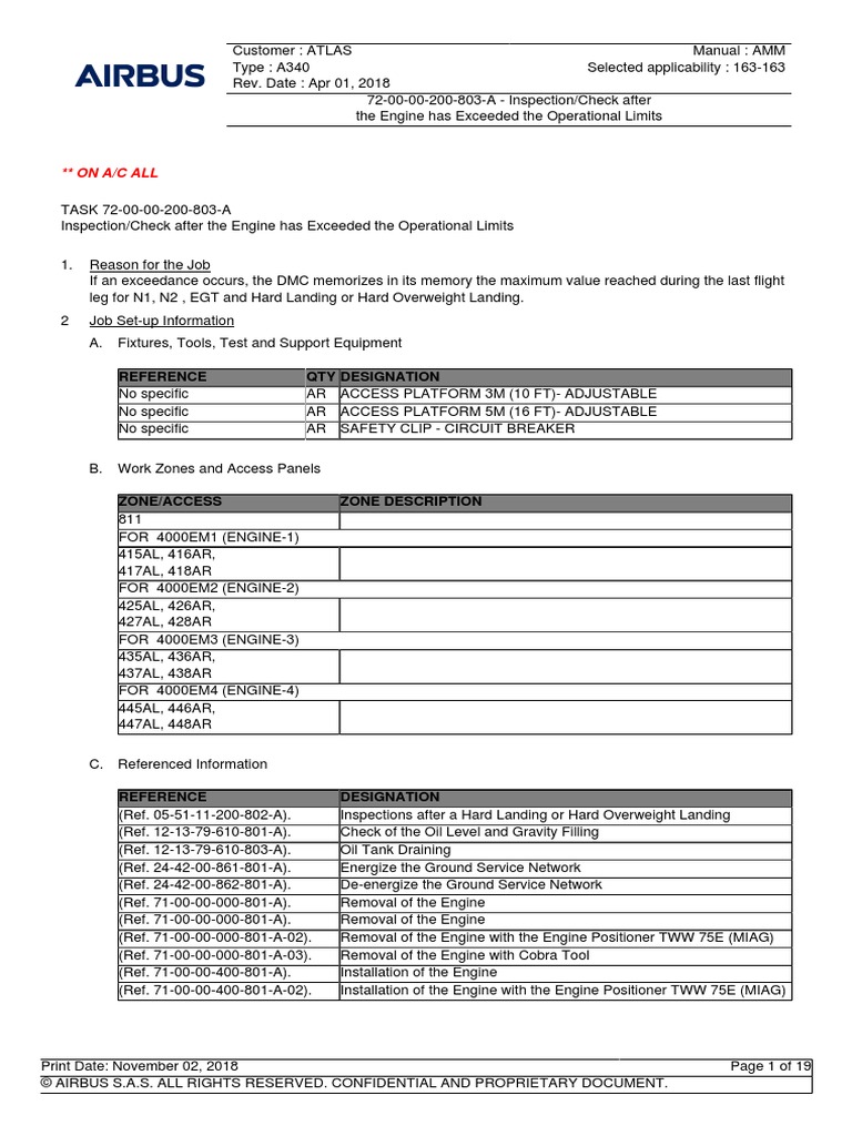 Engine Limitation | PDF | Foreign Object Damage | Turbine