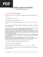 Trustee Acceptance Form J417 | PDF | Trustee | Common Law