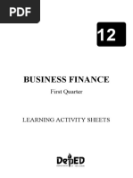 Business Finance Module 1 | PDF | Securities (Finance) | Stocks