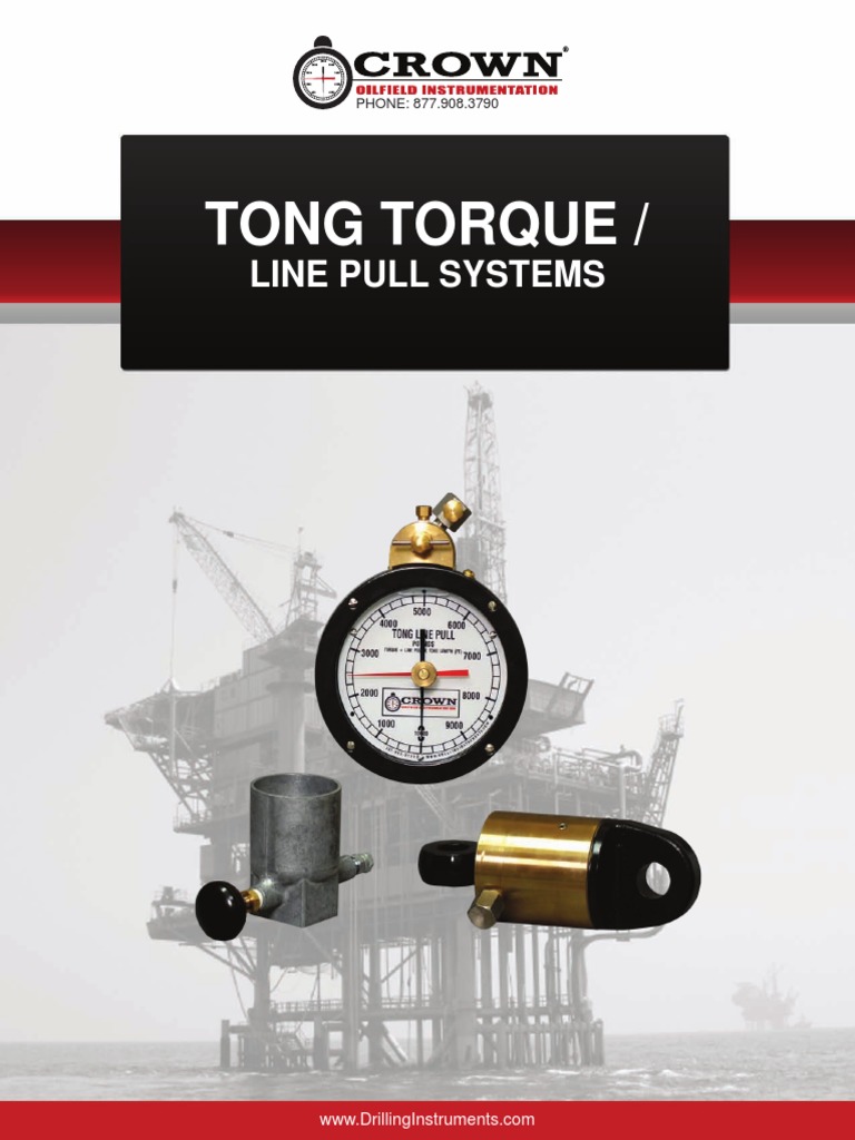 Tong Torque and Line Pull Systems | PDF | Mechanical Engineering ...