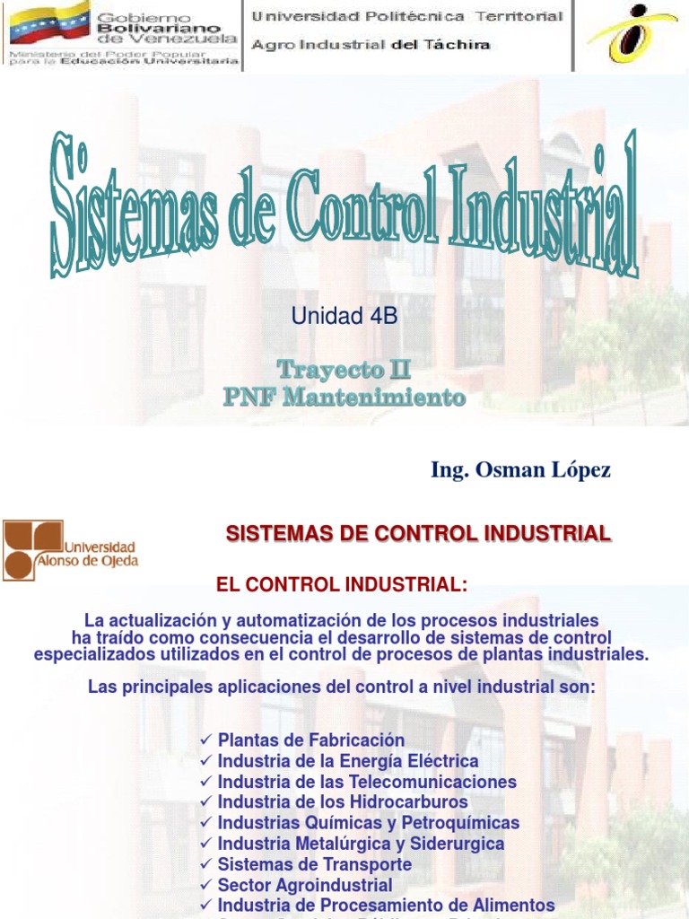 Sistemas de control industrial: una introducción a los conceptos y ...